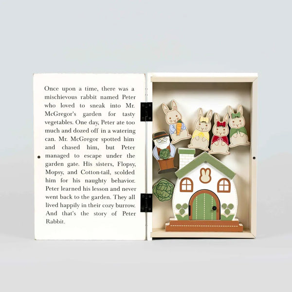 Peter Rabbit 8 X 12 X 2 5 Wood Storybook 8 Pc – Marshalltown | Real Deals